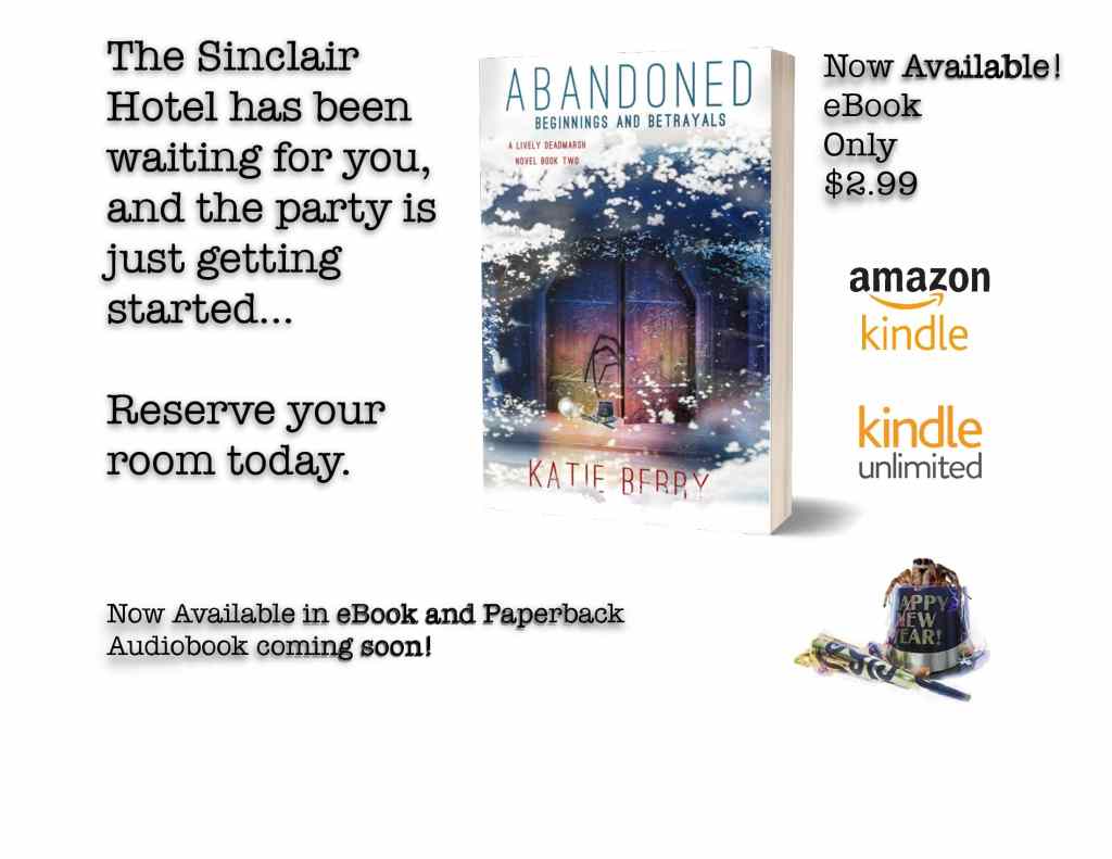 ABANDONED Book 2 now available! - Katie Berry Books